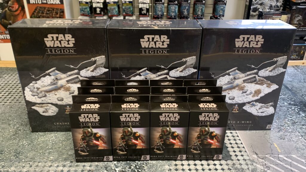 Boba Fett and the Crashed X-Wing – Drawbridge Games